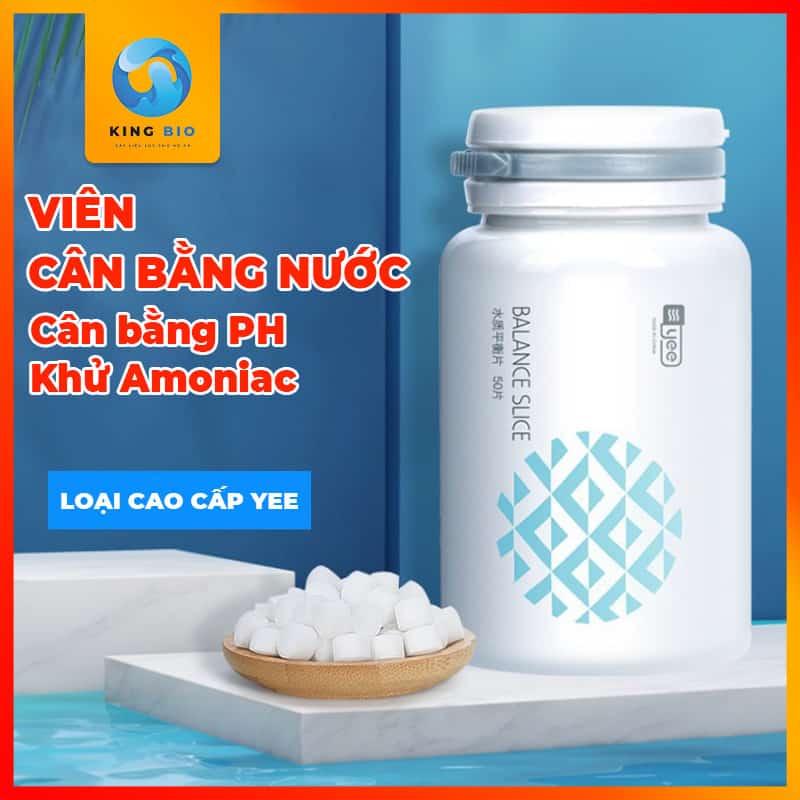 Yee Balance Slice Viên ổn định Và Cân Bằng Chất Lượng Nước Bể Cá - King Bio