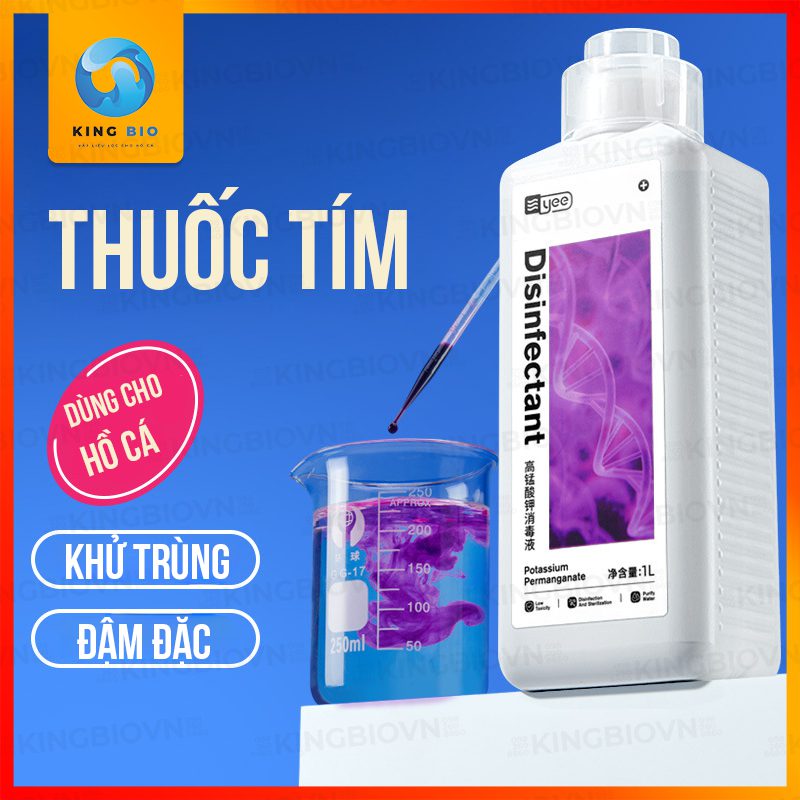 Thuốc Tím Yee Disinfectant Khử Trùng Diệt Khuẩn Cho Bể Cá